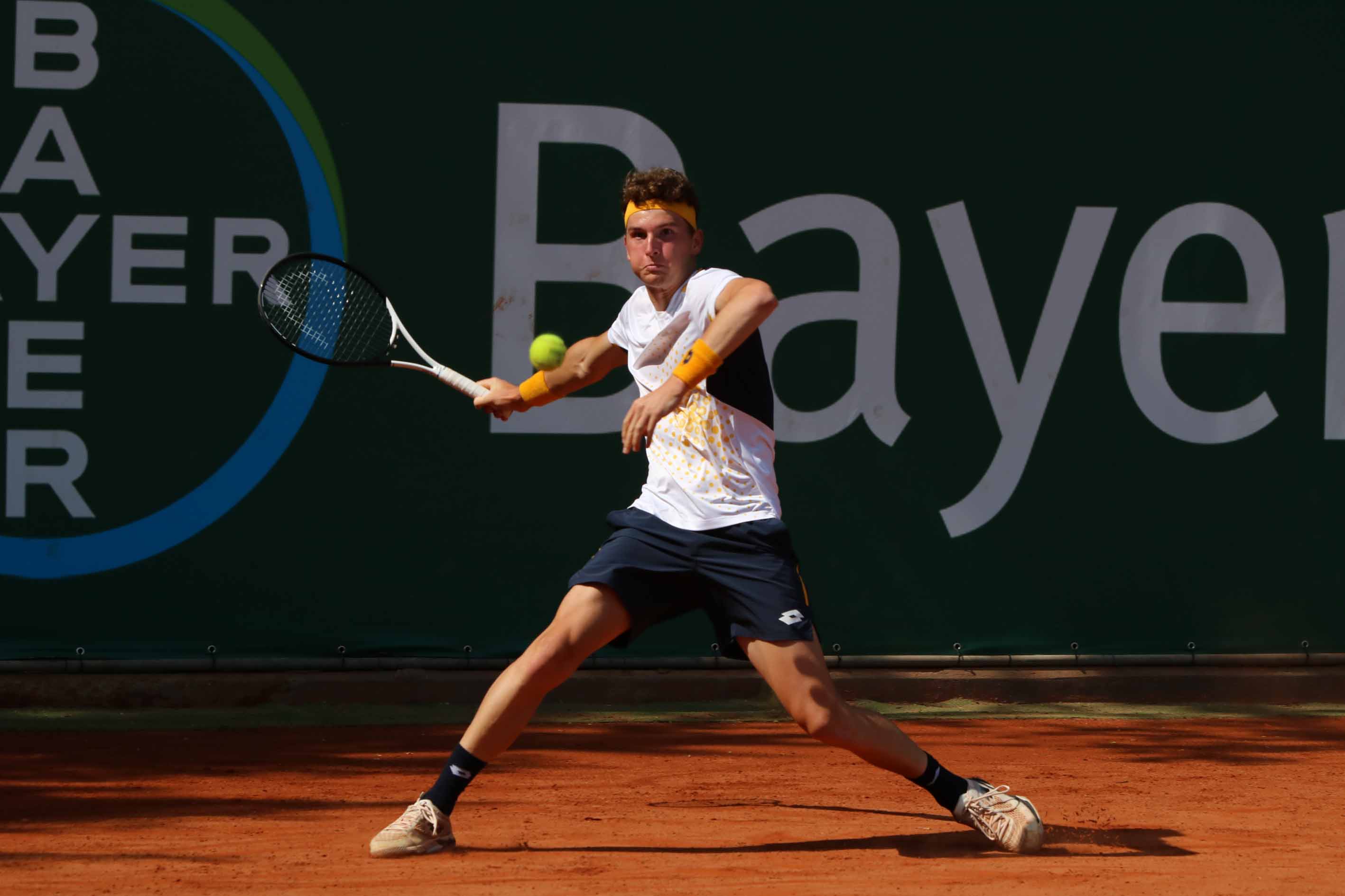 Lorenzo Ferri «indiavolato» a Salsomaggiore - Il Tennis Italiano