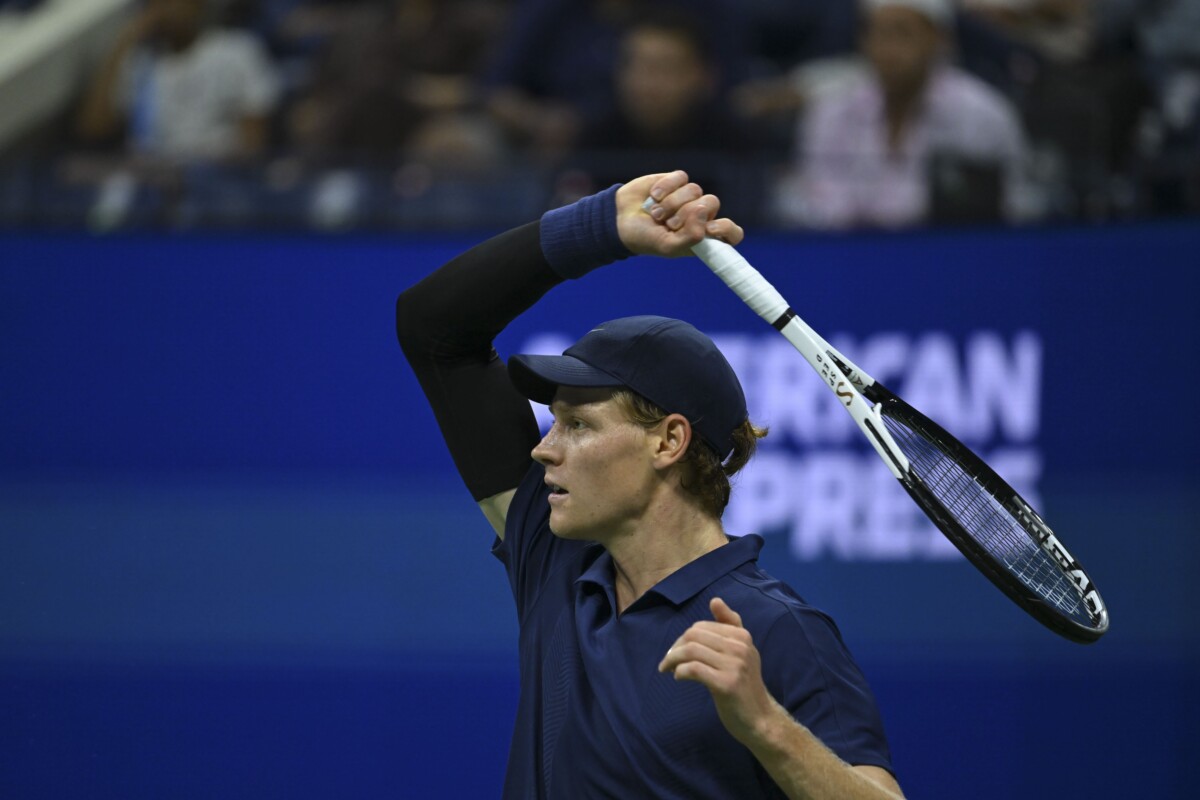 US Open, Jannik Sinner supera in quattro set lottati Auger-Aliassime ...