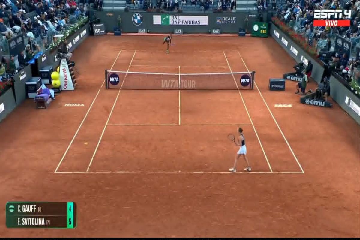Gauff cede ancora a Roma: il doppio fallo contro la Svitolina diventa ...
